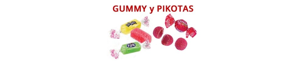 Gummy Jelly y Pikotas Dulciora para comprar en